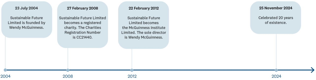 Our history - McGuinness Institute